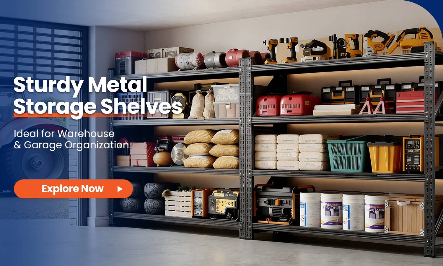 Durable Metal Storage Solutions for Home, Garage & Business | Yizosh